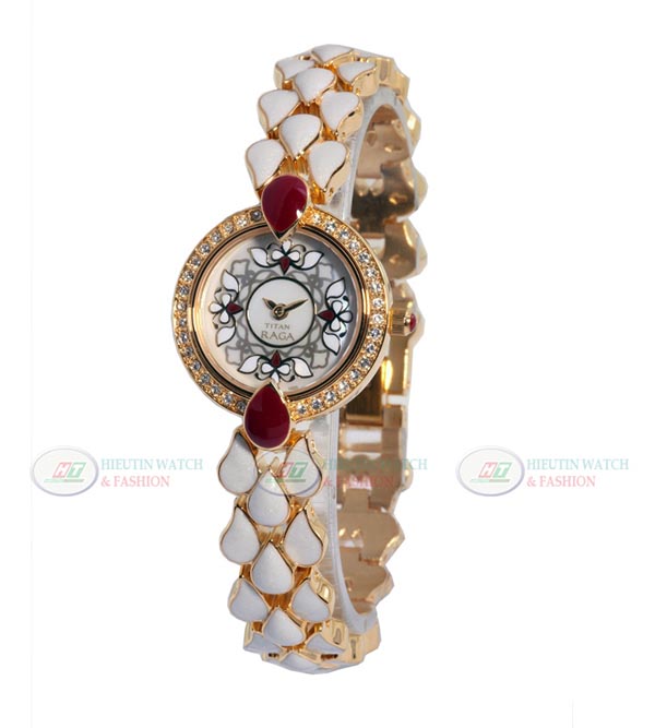 Đồng hồ đeo tay nữ Titan Raga 9747YM01 | Đồng hồ Chính hãng