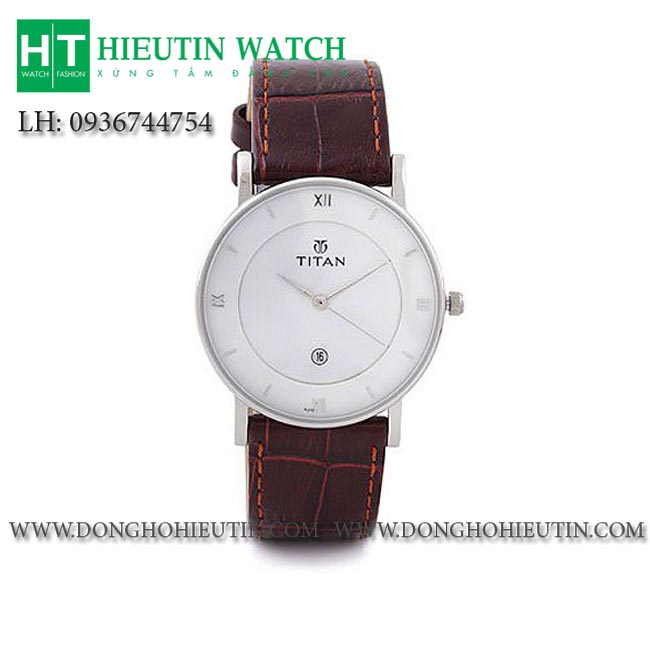 Đồng hồ Titan 9162SL01 - Mặt trắng | Đồng Hồ Titan Nam