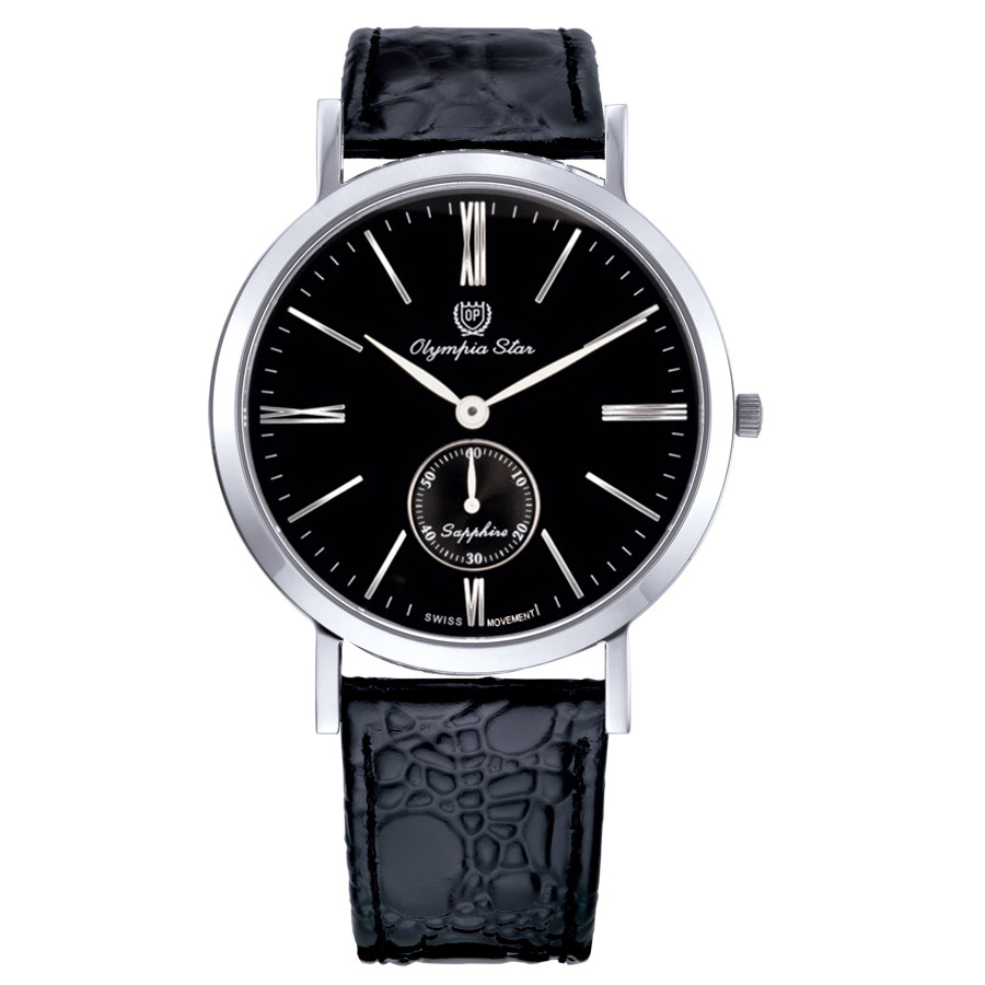ĐỒNG HỒ NAM DÂY DA OP OLYMLIA STAR 58012MS-SL02